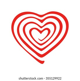 Universe Heart Stock Vector (Royalty Free) 355129922 | Shutterstock