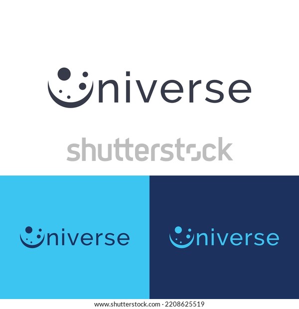 Universe Logo Design Vector Templet Stock Vector (Royalty Free ...