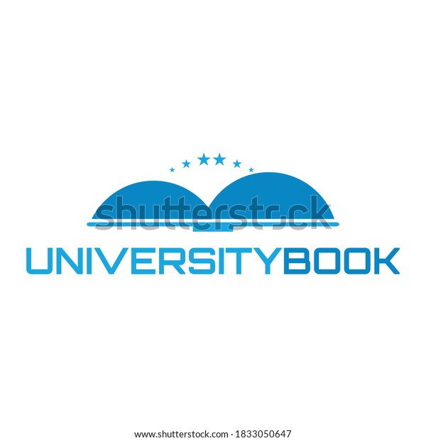 University Book Store Logo Template Stock Vector (Royalty Free ...