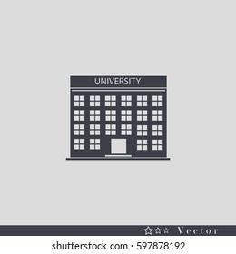 University Building Stock Vector (Royalty Free) 411099061