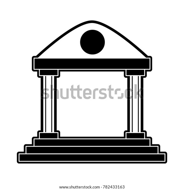 University Building Symbol Stock Vector (Royalty Free) 782433163 ...