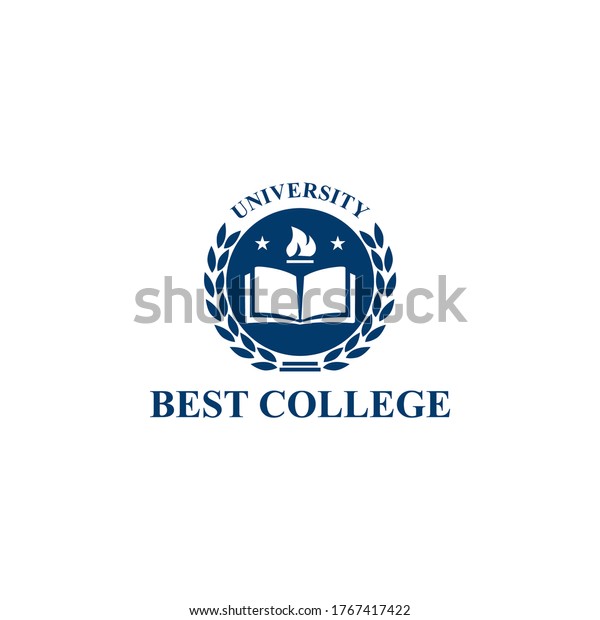 University Logo Concept Vector University Logo Stock Vector (Royalty ...