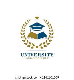 University Logo Template Stock Vector (Royalty Free) 1161601309