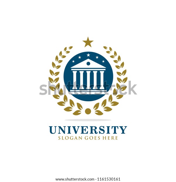 University Logo Template Stock Vector (Royalty Free) 1161530161