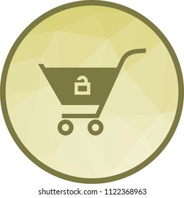 Unlock Cart Icon Stock Vector (Royalty Free) 1122368963 | Shutterstock