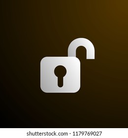 Unlock Logo Icon Concept Stock Vector (Royalty Free) 1179769027 ...