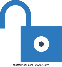 Unlock Vector Illustration On Transparent Background Stock Vector ...