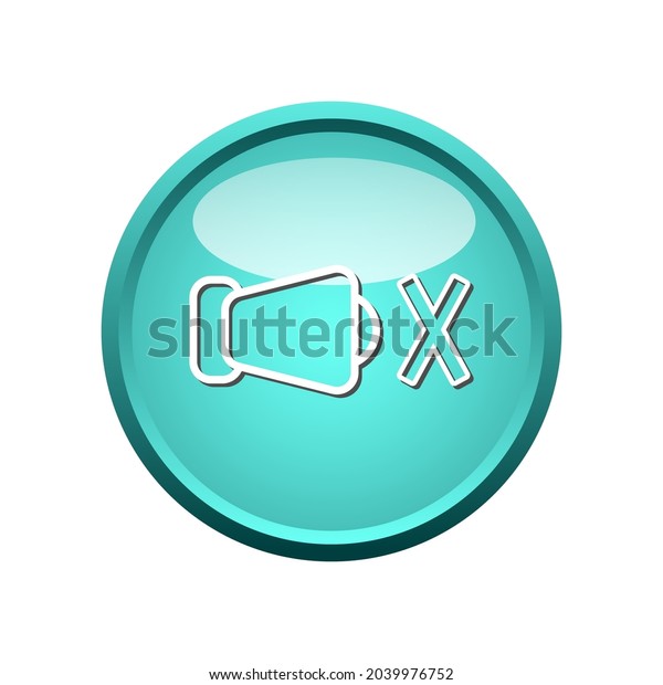 Unmute Icon Graphic Vector Design Stock Vector (Royalty Free ...