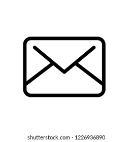 Mail Icon Vector Design Template Envelope Stock Vector (Royalty Free ...