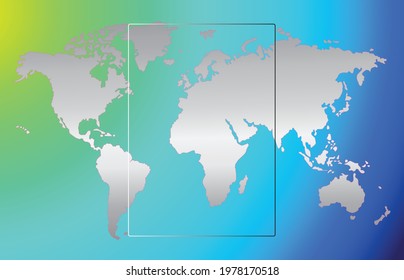 Untitled World Map Vector Rgb Cool Stock Vector (Royalty Free ...