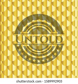 Untold Gold Badge Scales Pattern Vector Stock Vector (Royalty Free ...