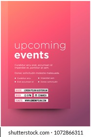 1,249 Upcoming Events Banner Images, Stock Photos & Vectors | Shutterstock