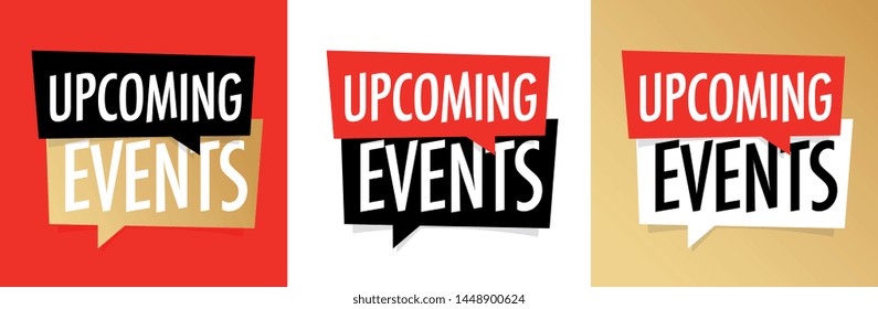 1,201 Upcoming events icon Images, Stock Photos & Vectors | Shutterstock