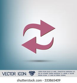 Update Arrow Sign Stock Vector (Royalty Free) 309064997 | Shutterstock