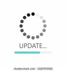 Update Icon System Software Update Updating Stock Vector (Royalty Free) 1029593503 | Shutterstock