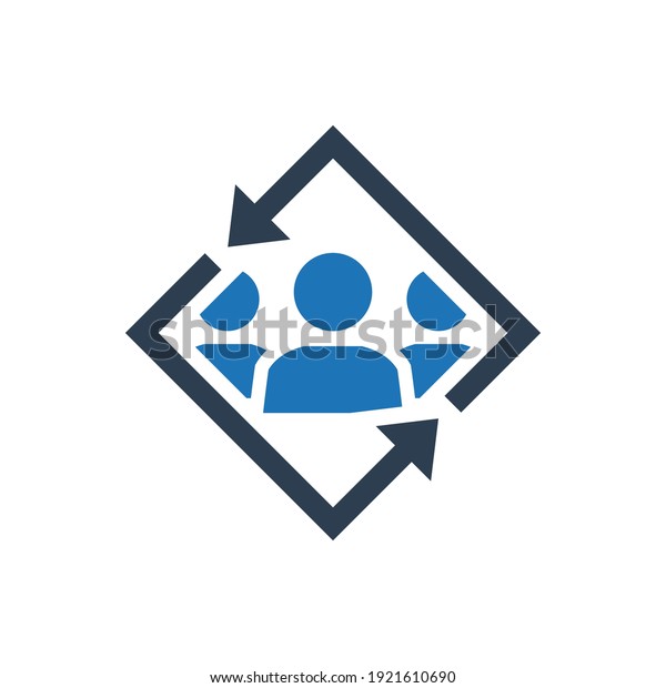 Update Marketing Team Icon Simple Vector Stock Vector (Royalty Free ...
