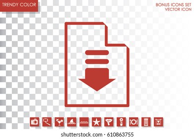 Upload File Icon Vector Illustration Eps Stock Vector (Royalty Free ...