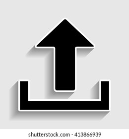 Upload Sign Stock Vector (Royalty Free) 413866939 | Shutterstock