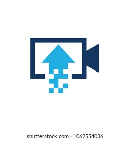 Upload Logo Icon Design Stock Vector (Royalty Free) 1052391221 ...