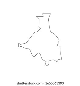 Upper Nile Region Map South Sudan Stock Vector (Royalty Free) 1656634717