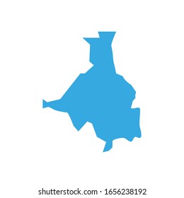 Upper Nile Region Map South Sudan Stock Vector (Royalty Free ...