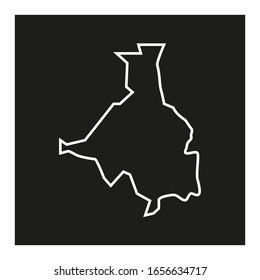 Upper Nile Region Map South Sudan Stock Vector (Royalty Free) 1656634717