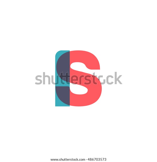 Uppercase Logo Modern Classic Pale Blue Stock Vector (Royalty Free ...