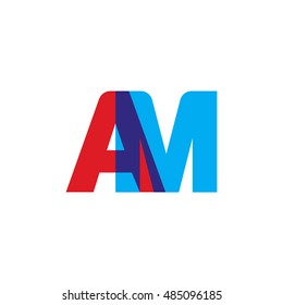 Initial Letters Na Overlapping Fold Logo Stock Vector (Royalty Free ...