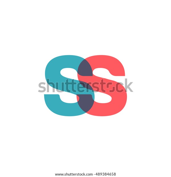 Uppercase Ss Logo Modern Classic Pale Stock Vector (Royalty Free ...