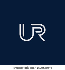 Ur Logo Icon Designs Stock Vector (Royalty Free) 1590635059