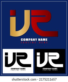 Ur Monogram Logo Design Your Brand Stock Vector (Royalty Free ...
