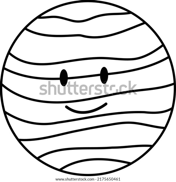 Uranus Line Art Illustration Svg: เวกเตอร์สต็อก (ปลอดค่าลิขสิทธิ์ ...
