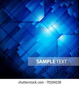 Urban Abstract Background Vector Illustration Stock Vector (Royalty ...
