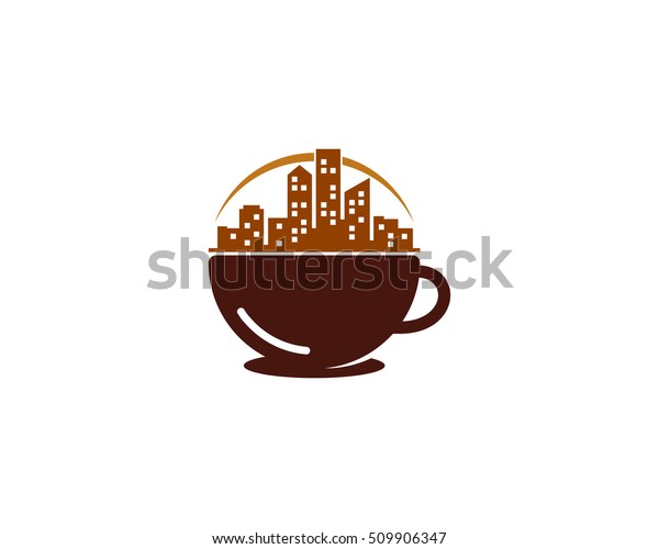 Urban Coffee Logo Design Template Stock Vector (Royalty Free) 509906347