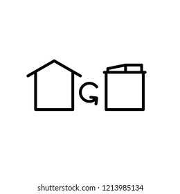 Urban Gentrification Icon: เวกเตอร์สต็อก (ปลอดค่าลิขสิทธิ์) 1213985134 ...