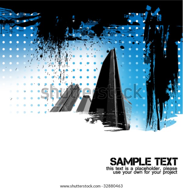 Urban Grunge Vector Textures Backgrounds Stock Vector (Royalty Free ...