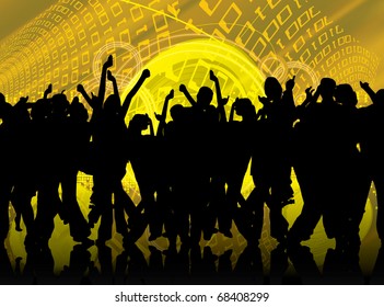 Urban Music Background Stock Vector (Royalty Free) 68408299 | Shutterstock
