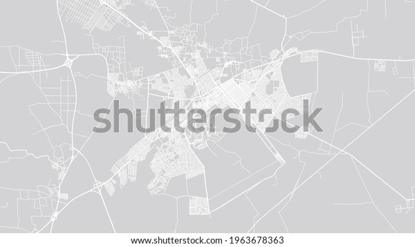 Urban Vector City Map Al Kharj Stock Vector (Royalty Free) 1963678363 ...