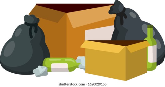 624 Scrap box cartoon Images, Stock Photos & Vectors | Shutterstock