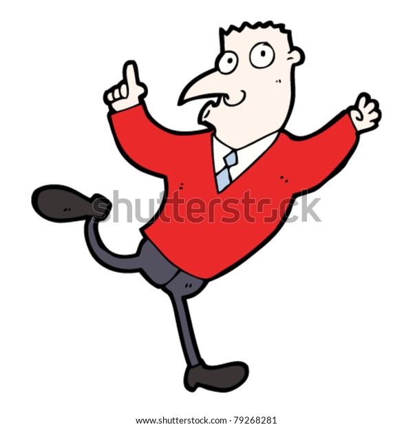Urgent Cartoon Man Stock Vector (Royalty Free) 79268281 | Shutterstock