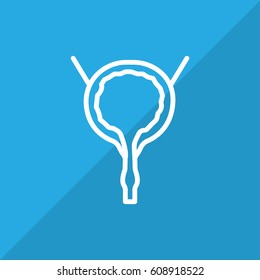 Urinary Bladder Icon Flat Stock Vector (Royalty Free) 608918522 ...