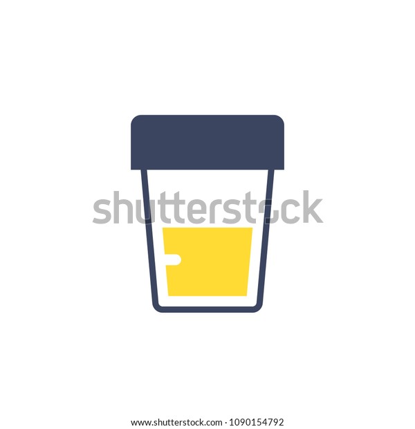 Urine Test Icon Medical Clipart Isolated Stock Vector (Royalty Free ...