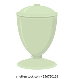 Urn Icon Cartoon Illustration Urn Vector Stock Vector (Royalty Free ...