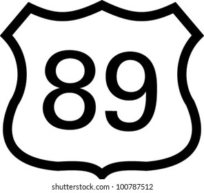 Us 98 Highway Sign Stock Vector (Royalty Free) 100557313