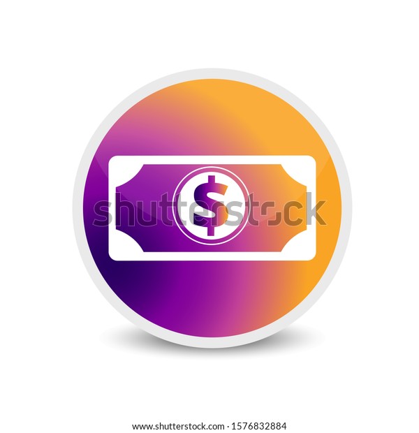 Us Dollar Bank Icon Vector Logo Stock Vector (Royalty Free) 1576832884 ...