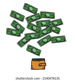 1,014 Money falling sketch Images, Stock Photos & Vectors | Shutterstock
