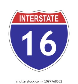 Interstate Highway 64 Road Sign Stock Vector (Royalty Free) 703663135 ...