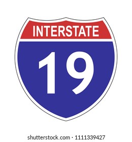 Interstate Highway 40 Road Sign: เวกเตอร์สต็อก (ปลอดค่าลิขสิทธิ์) 550468915