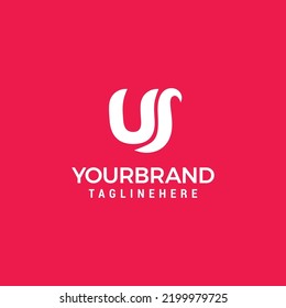 Us Logo Design Template Vector Graphic Stock Vector (Royalty Free ...