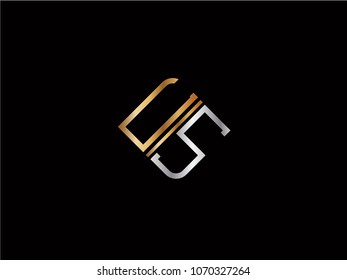 Ds Square Shape Letter Logo Design: vector de stock (libre de regalías ...